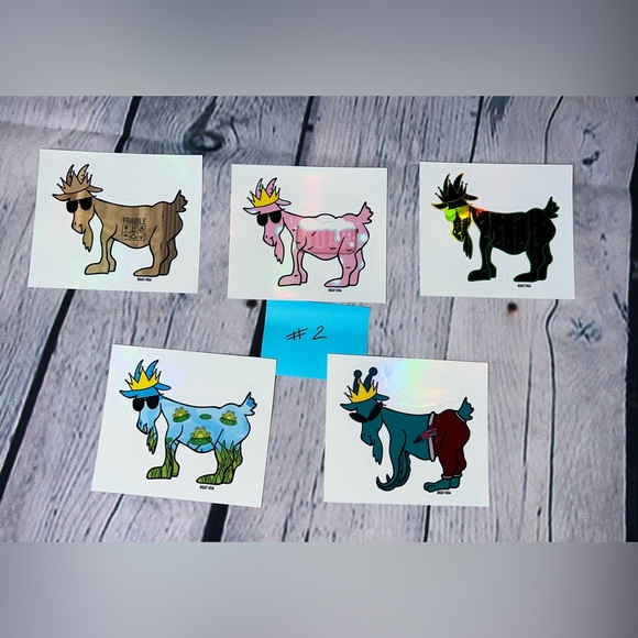 Goat Usa | Toys | Official Goat Usa Stickers 2 | Poshmark